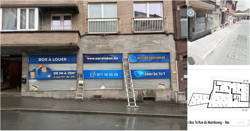 Garagebox te huur in Rue du Mambourg 76 Charleroi (VBD68400)