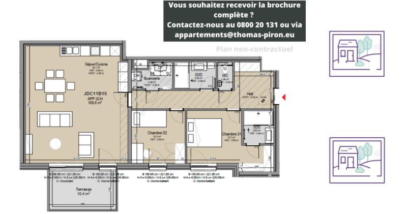 Appartement à vendre à Boulevard de Wallonie 4 Louvain-la-Neuve (VBD72265)