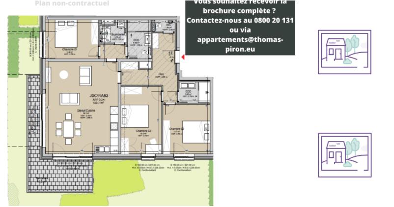 Appartement à vendre à Boulevard de Wallonie 4 Louvain-la-Neuve (VBD72267)